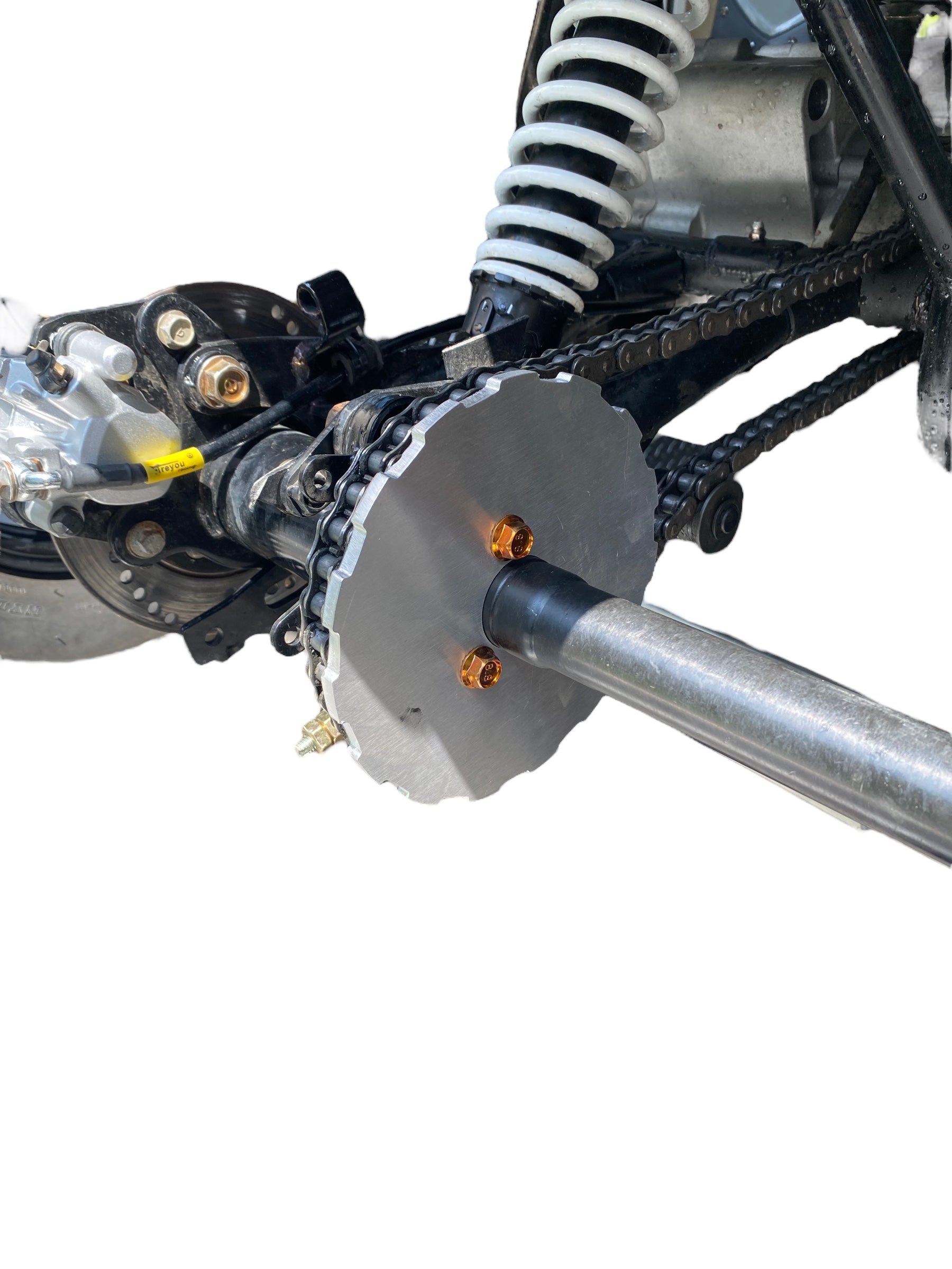 STERK Rear Sprocket Guard – Polaris Outlaw / Sportsman 90 & 110 | Sterk ...